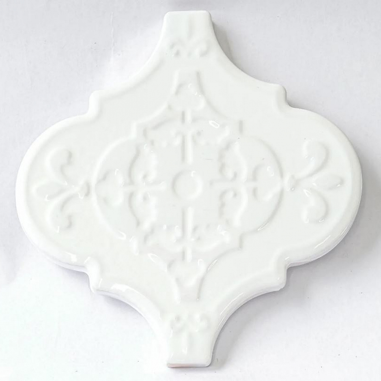 Rossetto Tiles | Arabesca White Pattern 2