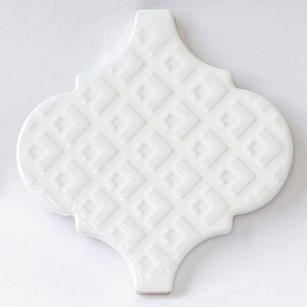 Rossetto Tiles | Arabesca White Pattern 3