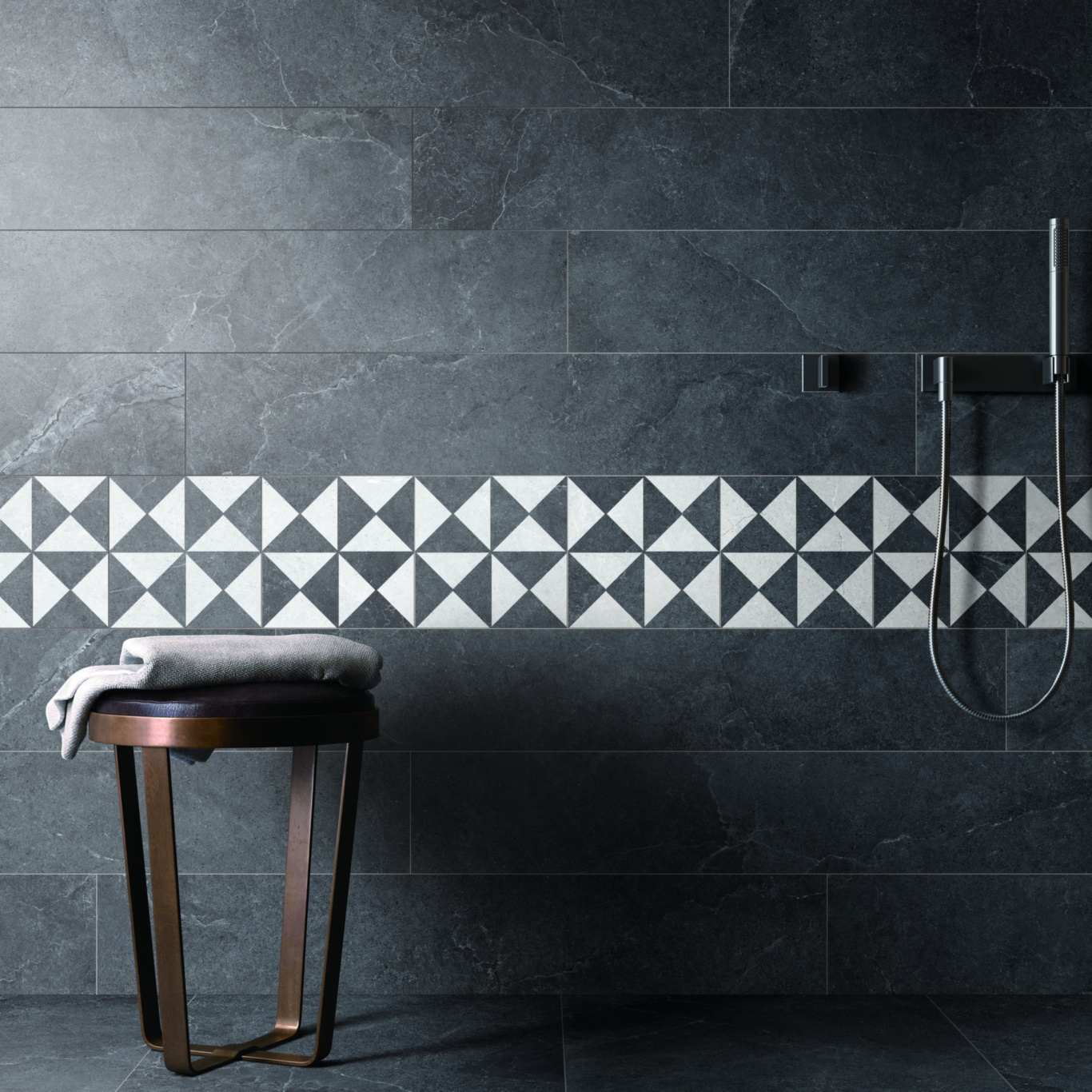 Rossetto Tiles | Entiva Enzo Coal