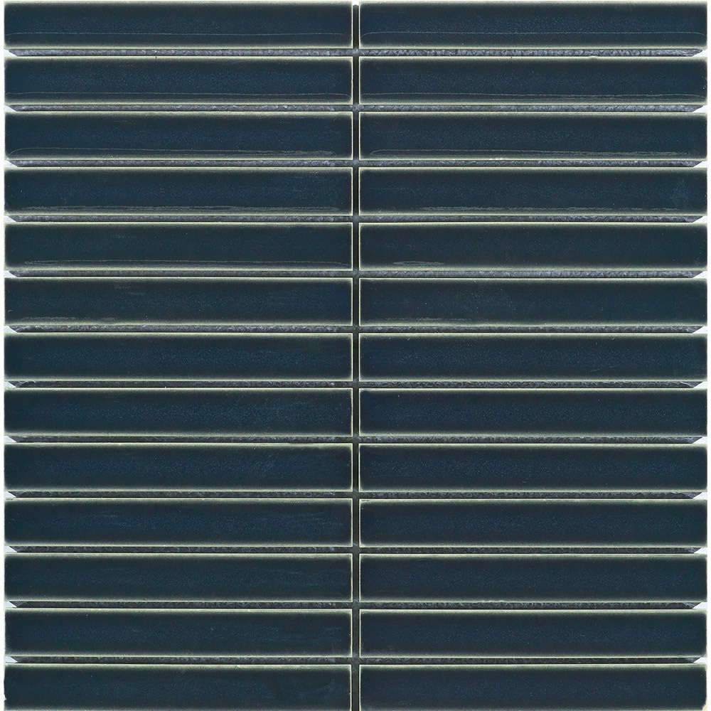 Rossetto Tiles | Finger Mosaic Speckle Dark Blue