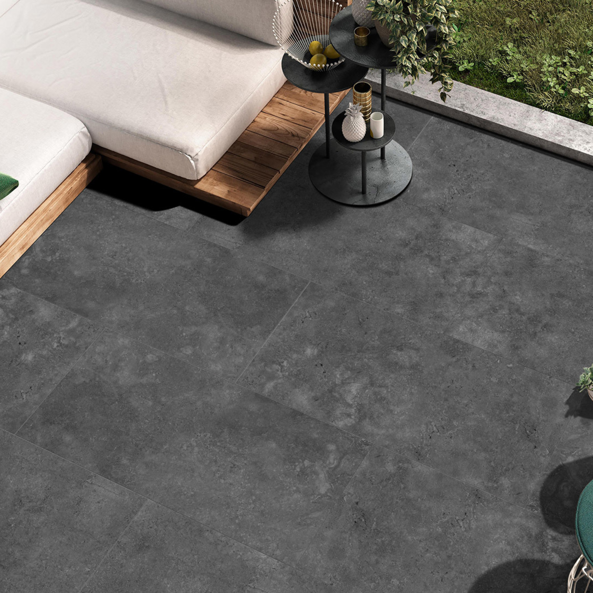 Rossetto Tiles | Kross Charcoal