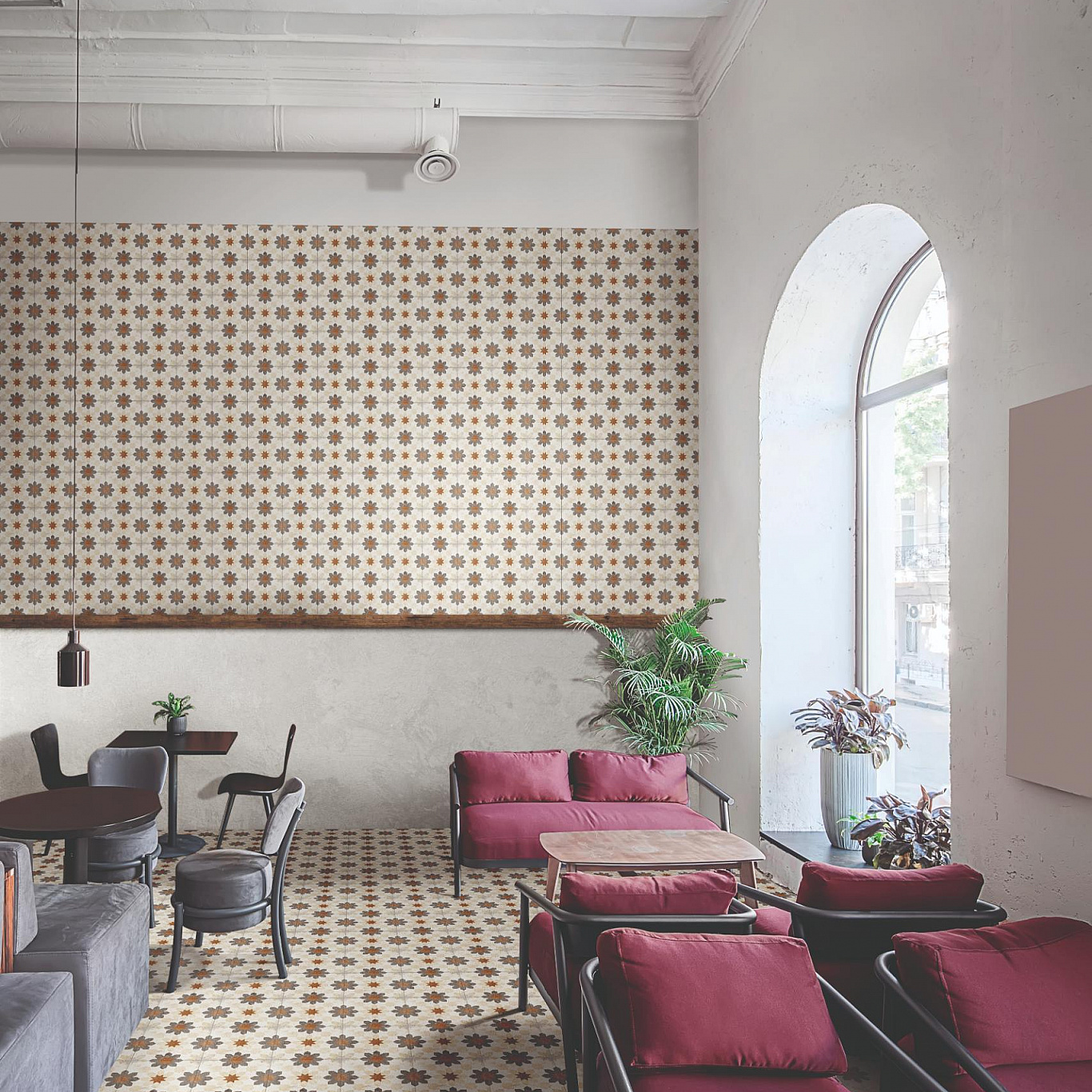 Rossetto Tiles | Maioliche Cementine Beige #4