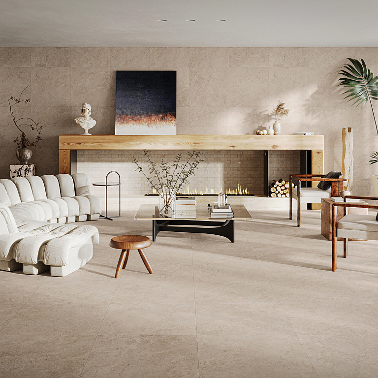 Rossetto Tiles | Pietra Rapolano Beige
