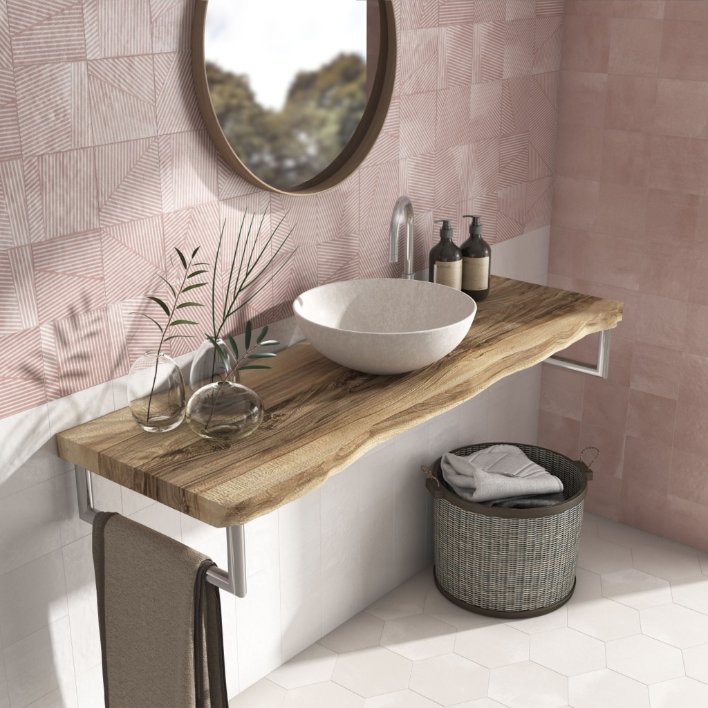 Rossetto Tiles | Trazos Flamingo